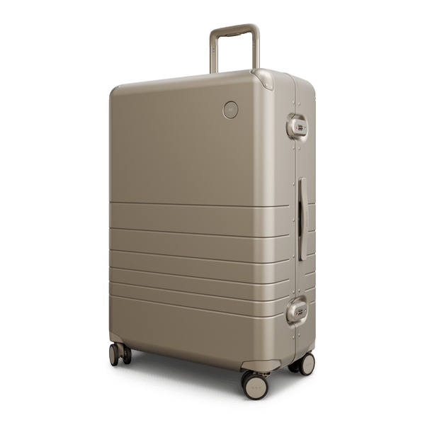 Hybrid Check-In Large Luggage | Monos UK Aluminum Suitcases – Monos ...