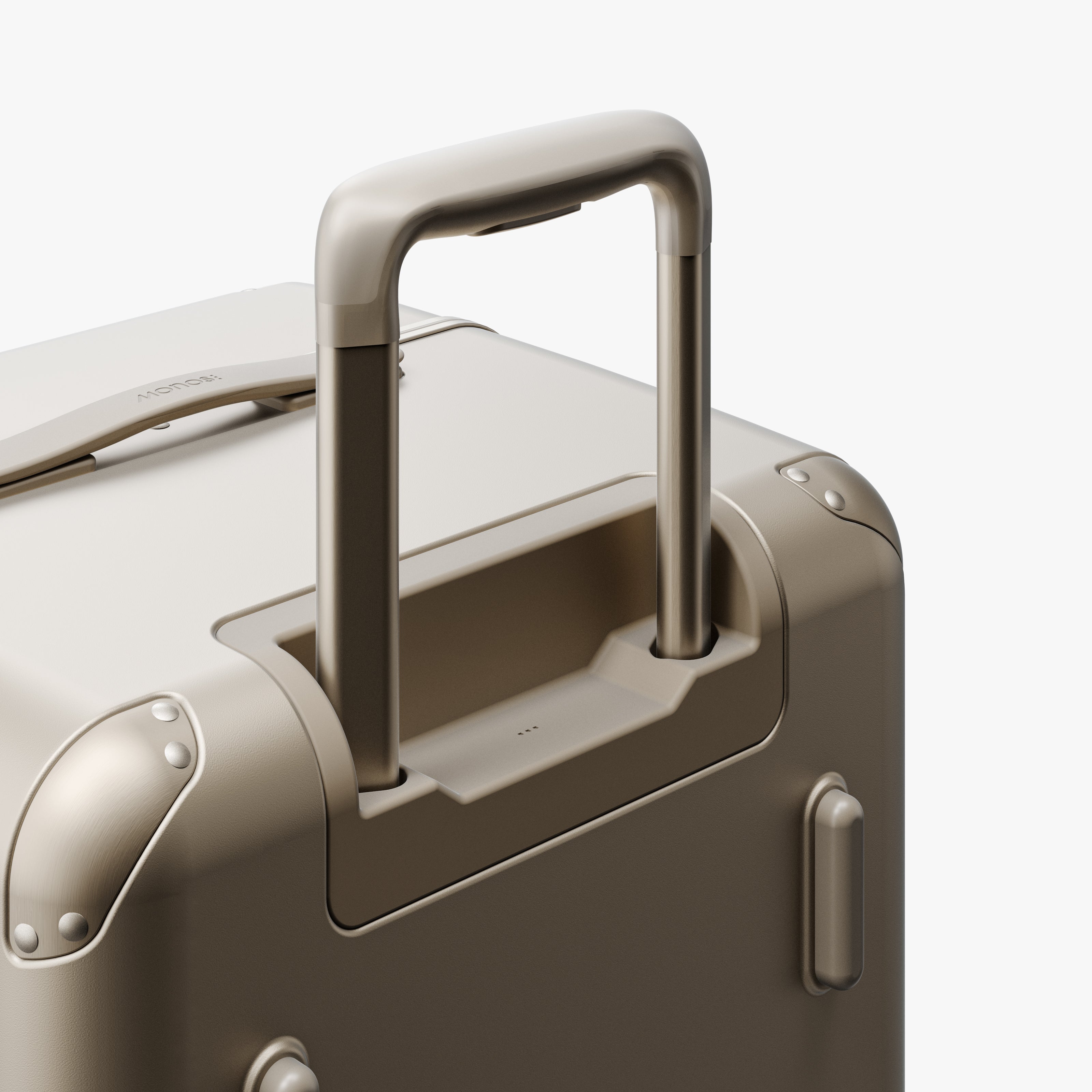 Hybrid Trunk Check-In Luggage | Monos UK Aluminum Suitcases