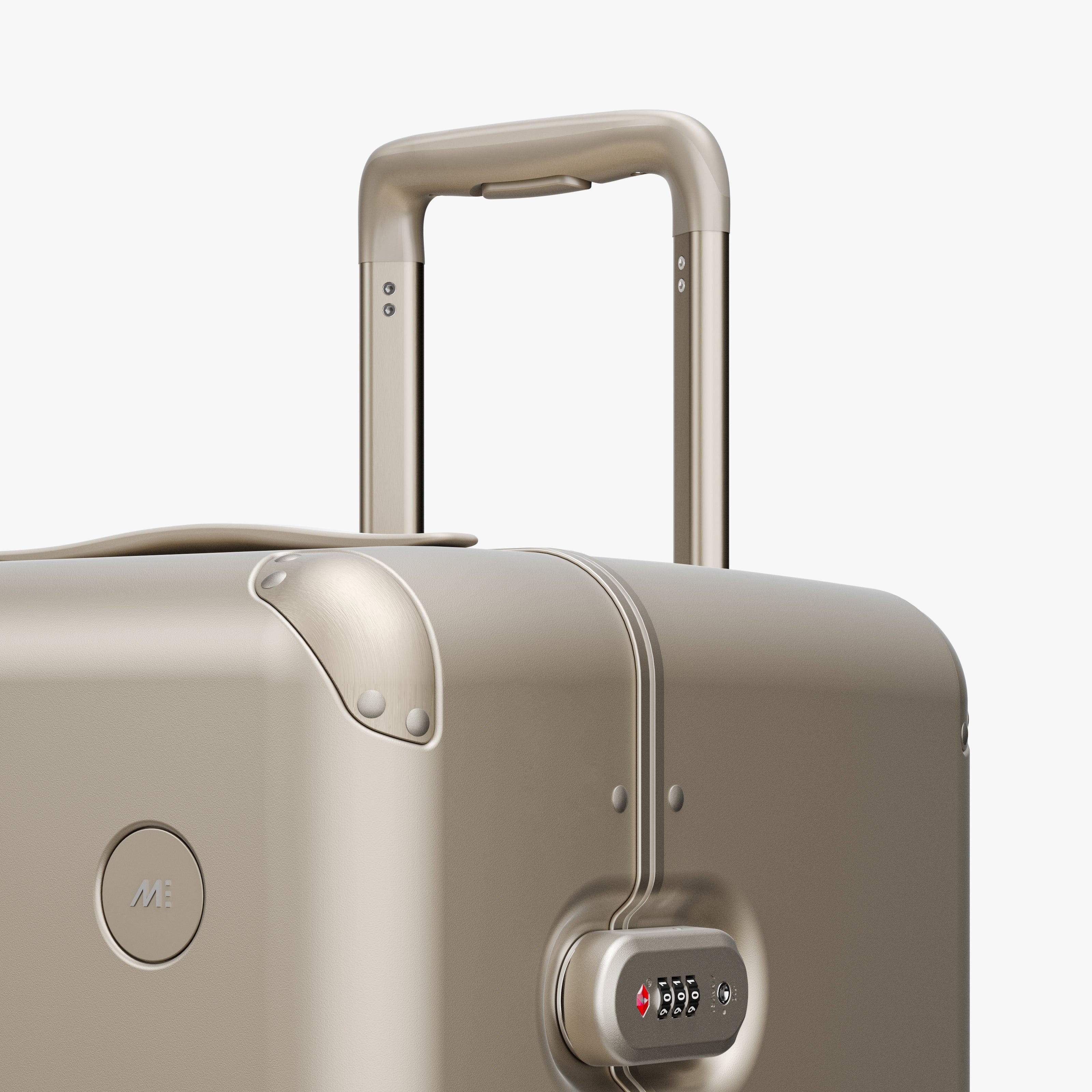 Hybrid Trunk Check-In Luggage | Monos UK Aluminum Suitcases