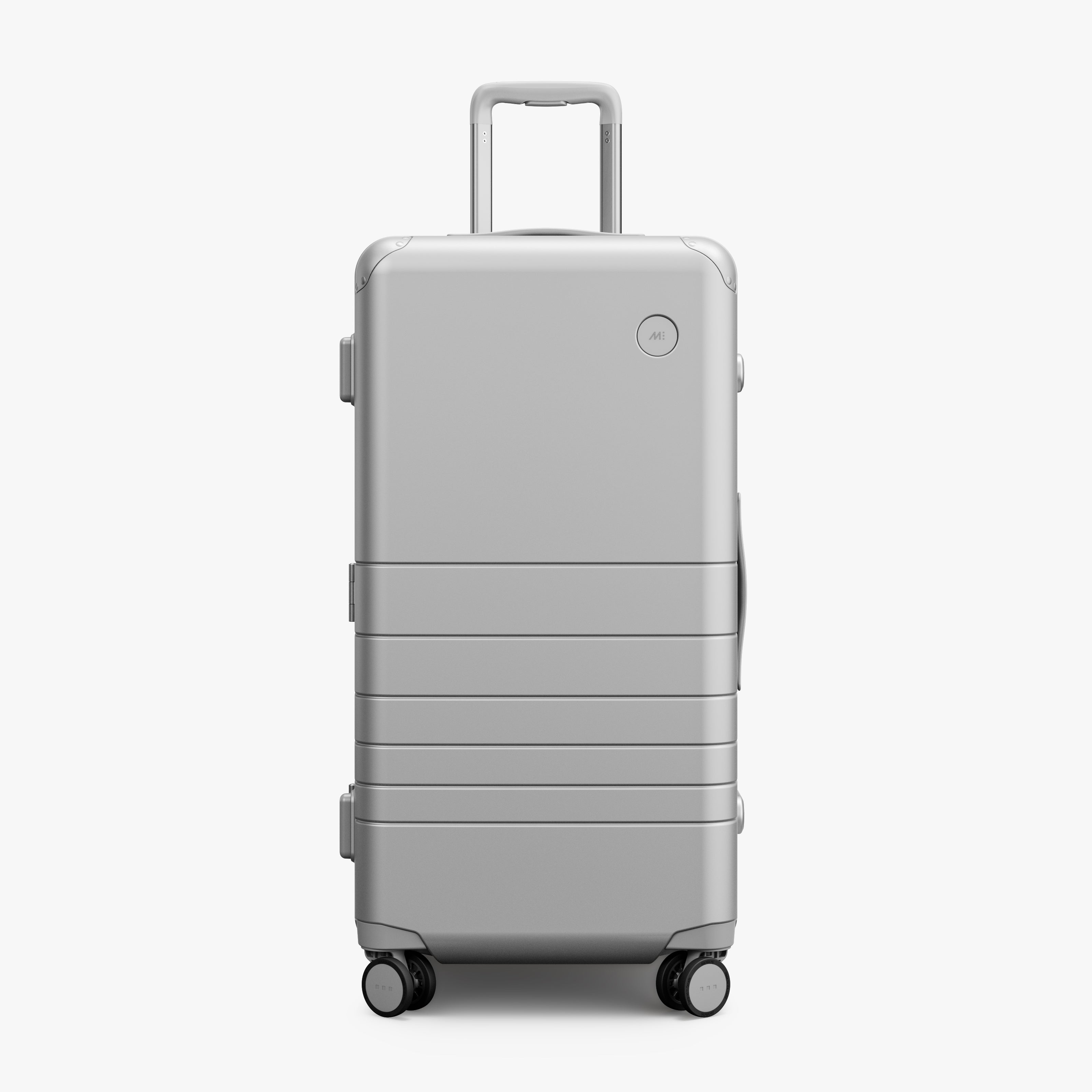 Hybrid Trunk Check-In Luggage | Monos UK Aluminum Suitcases