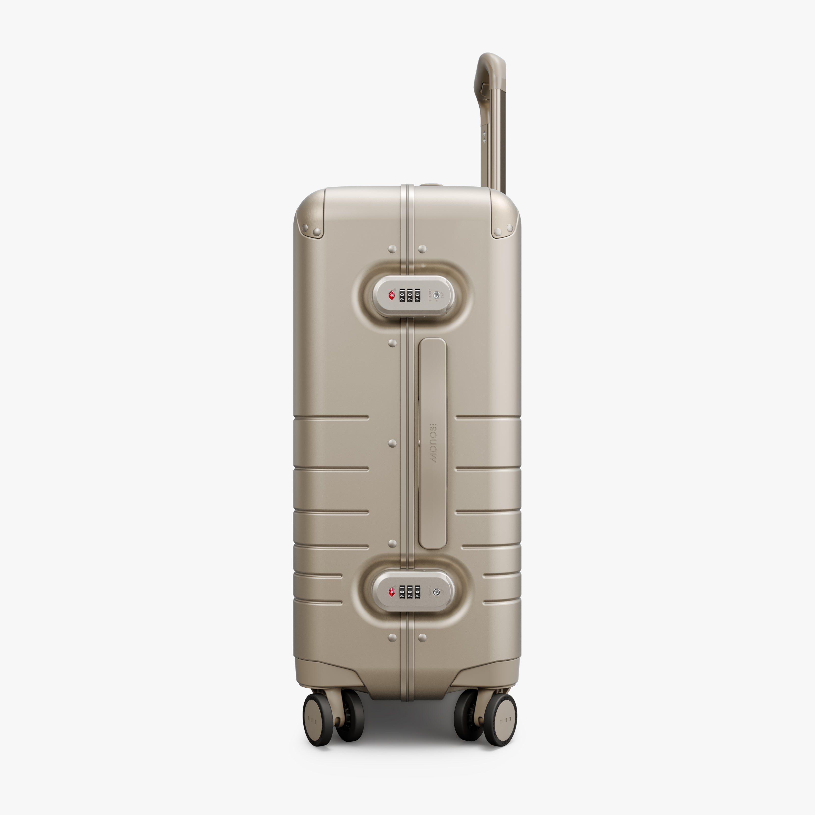 Hybrid Carry-On Luggage | Cabin Size Monos UK Aluminum Suitcases ...